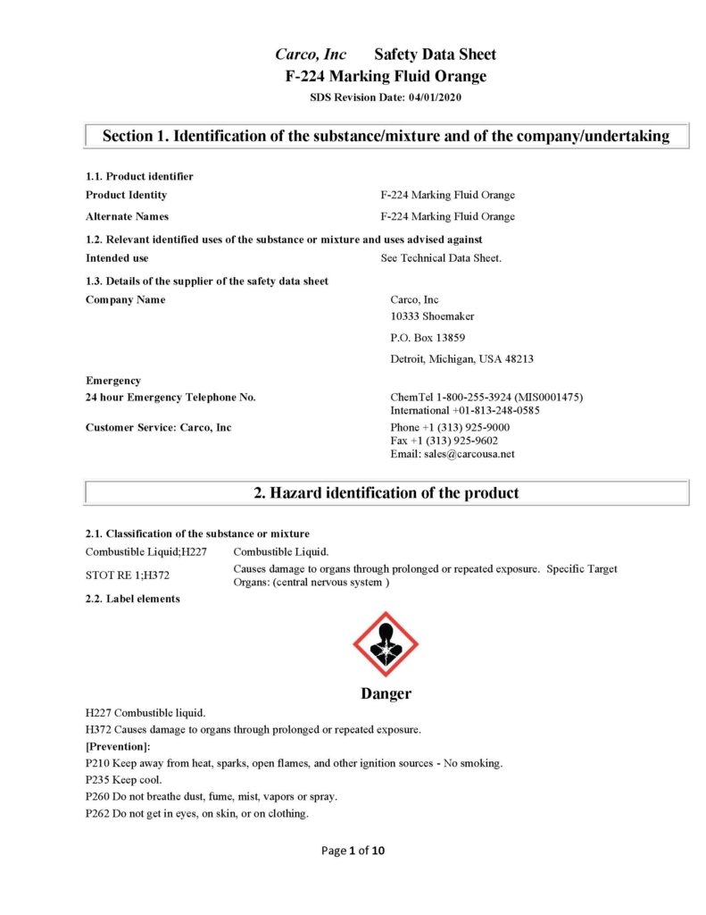 Pigmented Solvent Based Inks Archives - Page 2 of 8 - Carco, Inc.